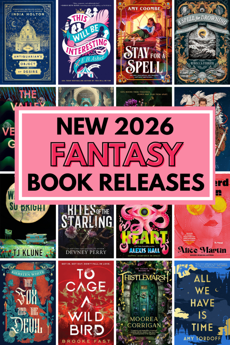 Best new Fantasy books releasing in 2026