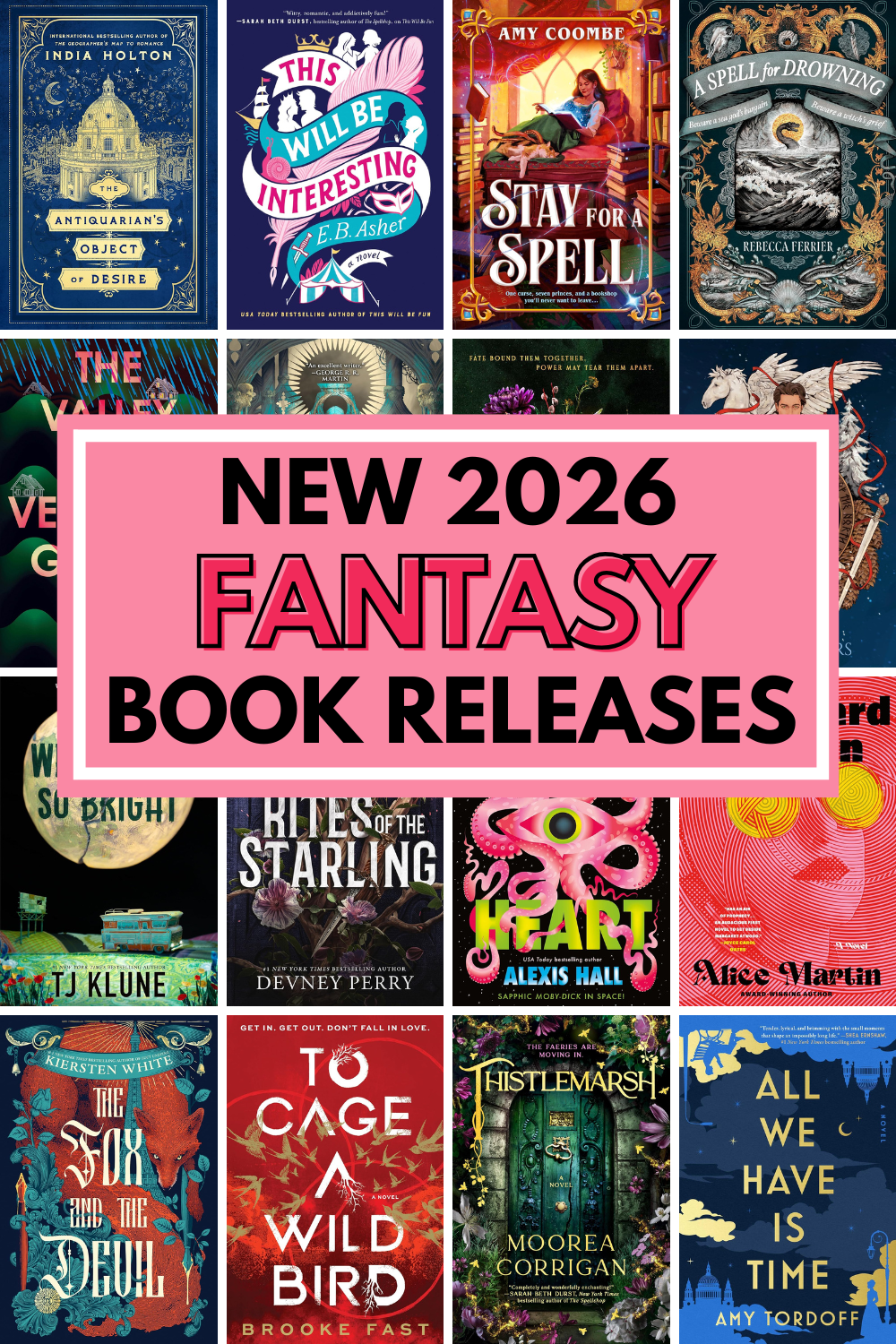 Best new Fantasy books releasing in 2026
