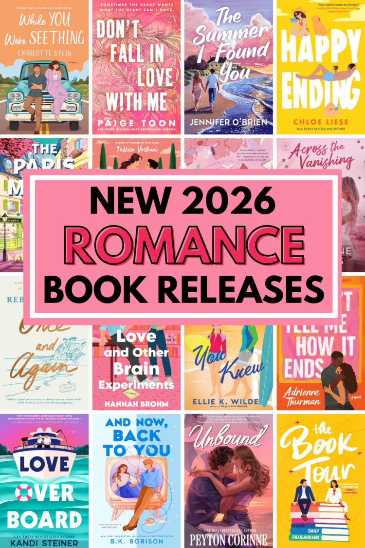 Best new Romance books releasing in 2026